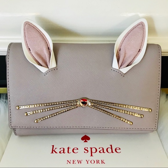 kate spade | Bags | Rabbit Winni Hop To It Nouveaux Kate Spade Bunny ...